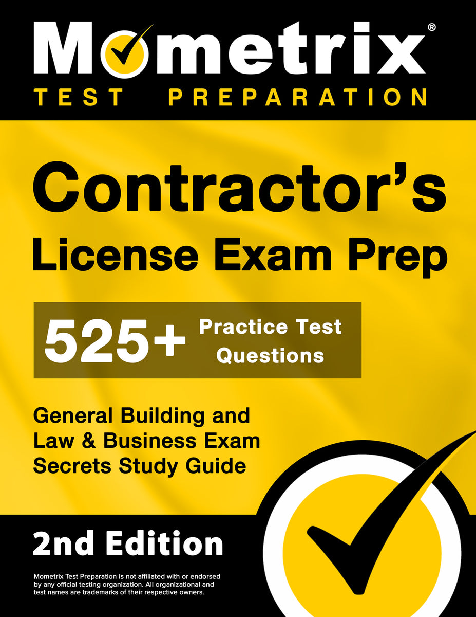Contractor's License Exam Prep - General Building and Law & Business ...