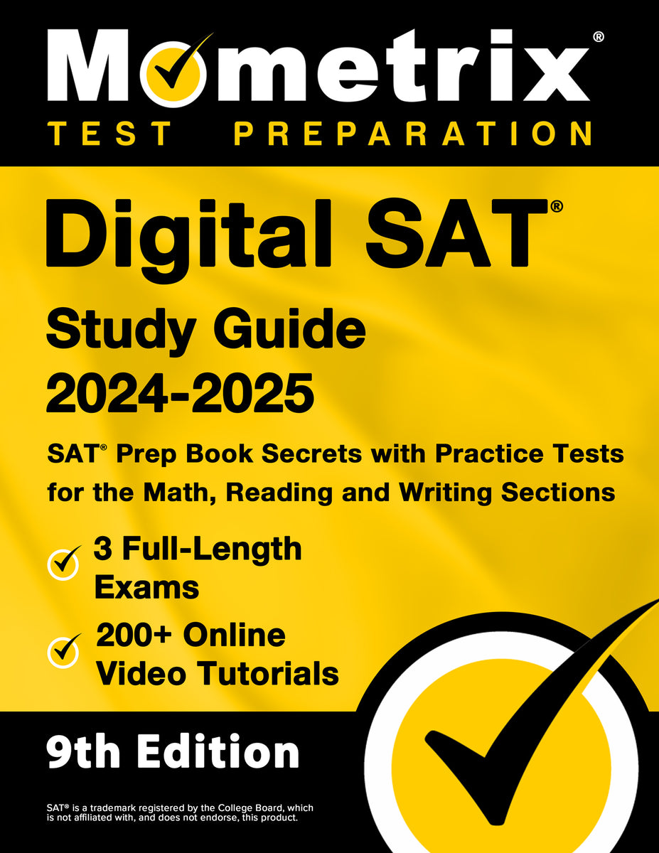 Digital SAT Study Guide 2024-2025 - SAT Prep Book Secrets [9th Edition ...