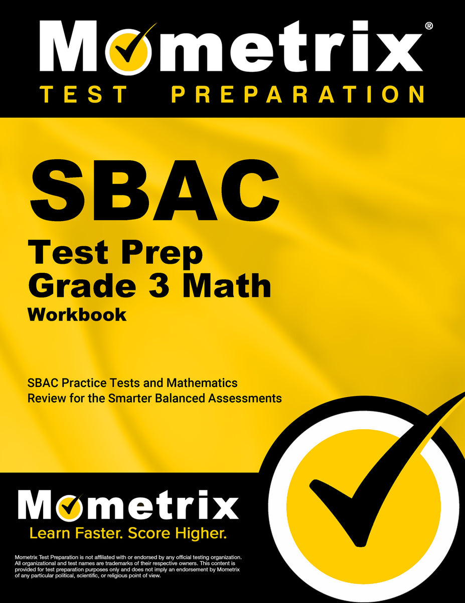 SBAC Test Prep Grade 3 Math Workbook – Mometrix Test Preparation