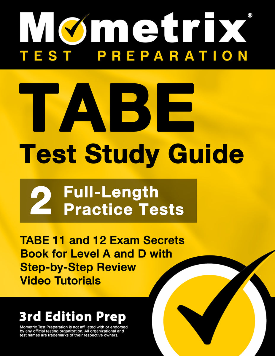 TABE Test Study Guide - TABE 11 and 12 Secrets Book [3rd Edition Prep ...