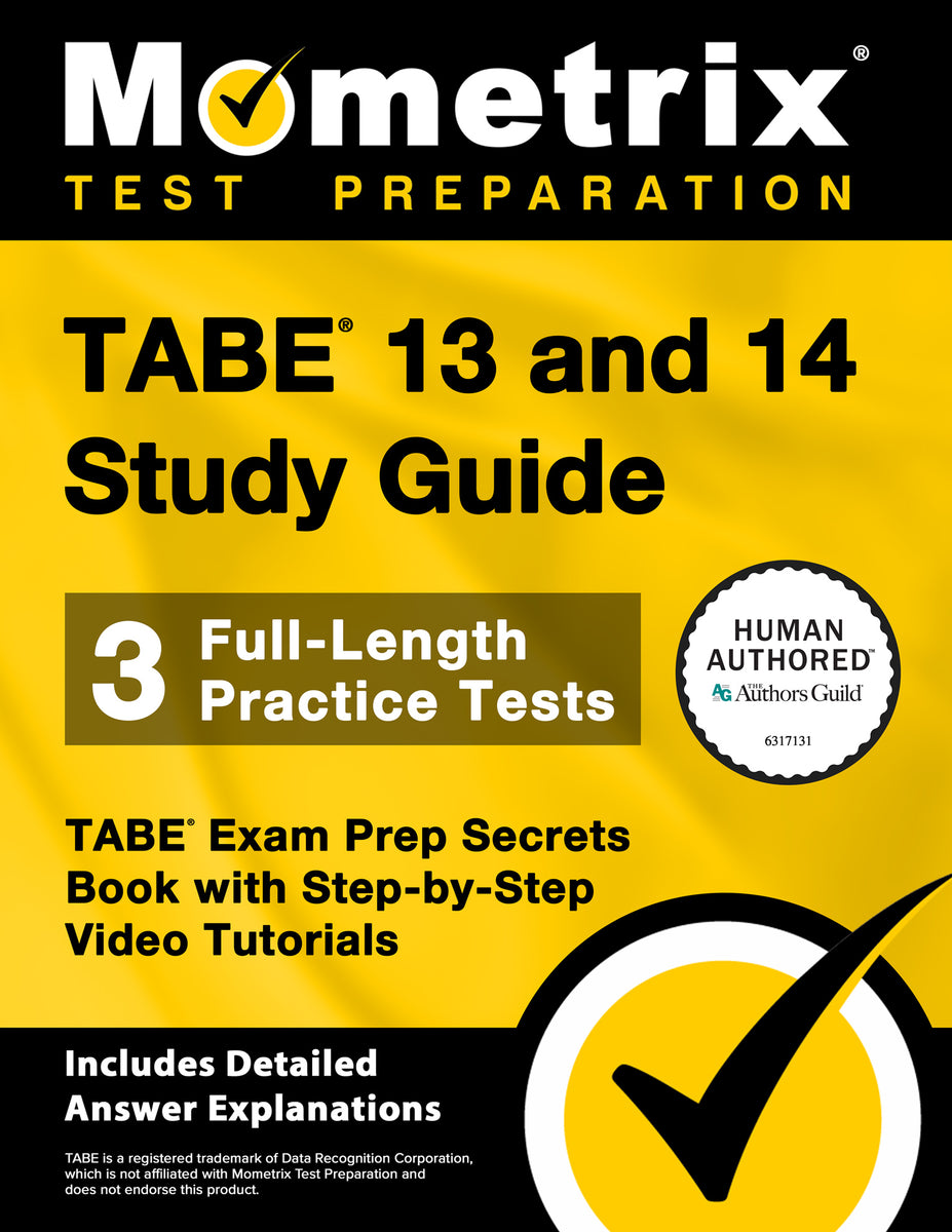 TABE 13 and 14 Study Guide - TABE Exam Prep Secrets Book – Mometrix ...