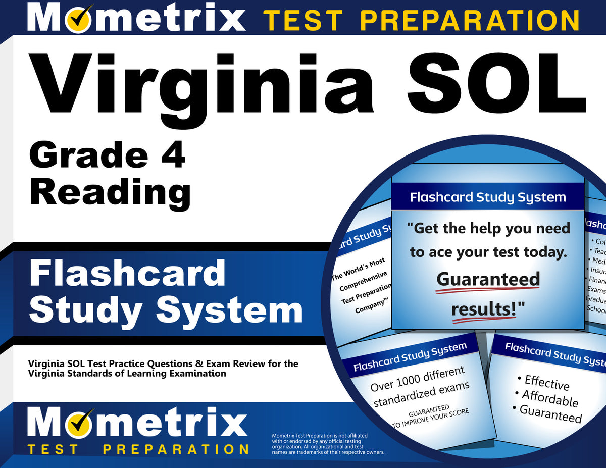 Virginia SOL Grade 4 Reading Flashcard Study System – Mometrix Test ...