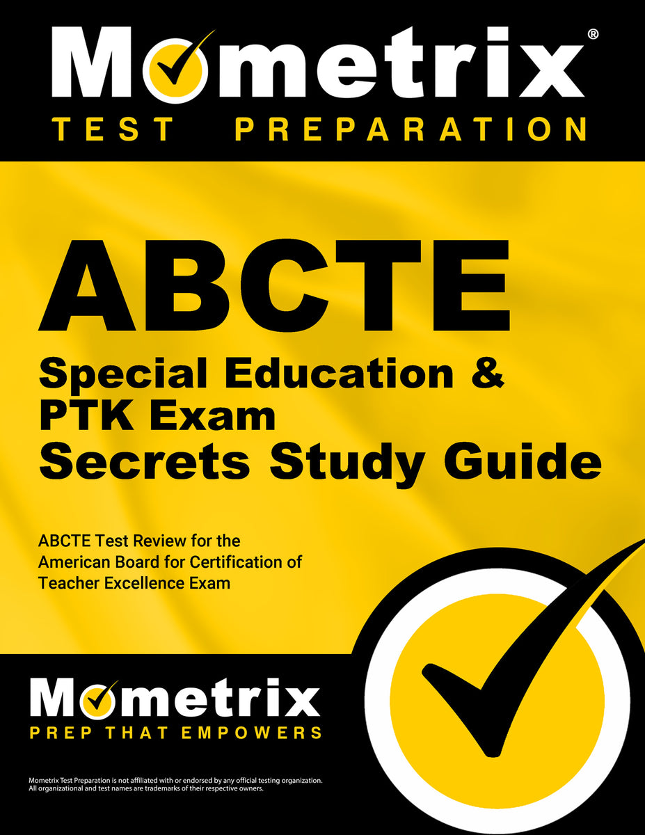 ABCTE Special Education & PTK Exam Secrets Study Guide – Mometrix Test ...