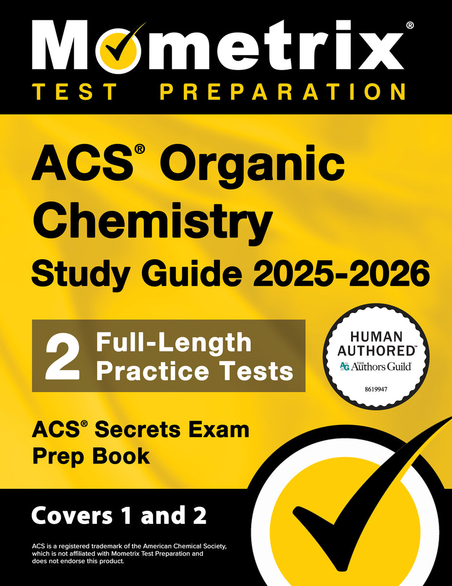 ACS Organic Chemistry Study Guide 2025-2026 - ACS Secrets Exam Prep ...