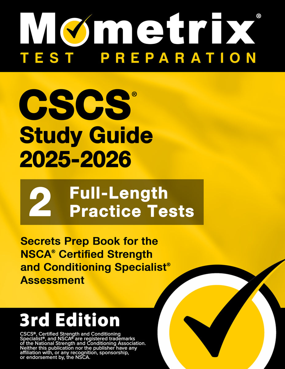CSCS Study Guide 2025-2026 - Secrets Prep Book [3rd Edition] – Mometrix ...