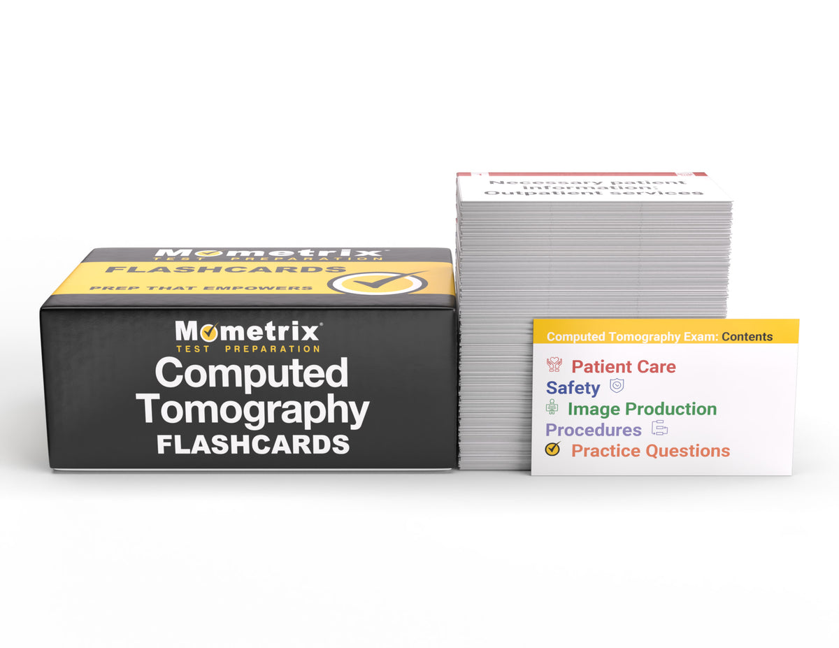 Computed Tomography Study Cards (boxed) – Mometrix Test Preparation