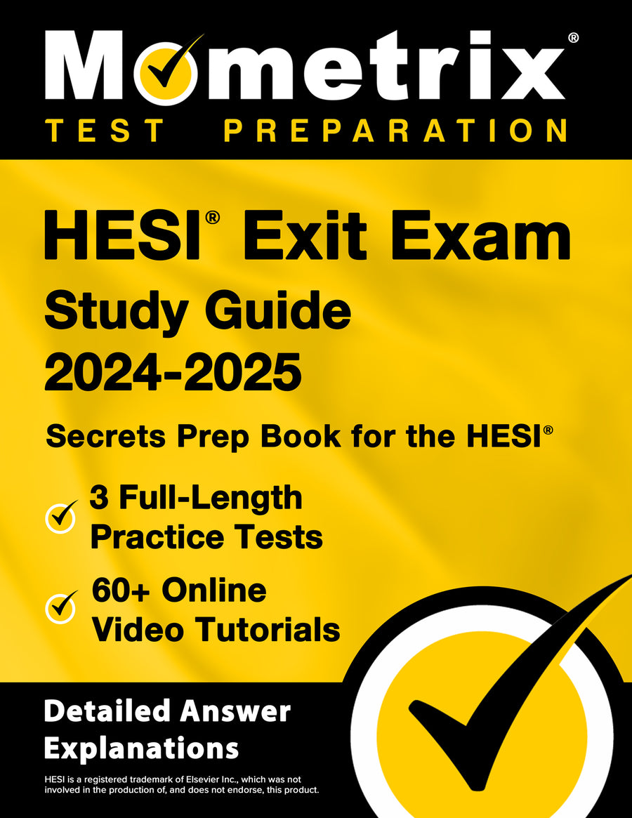 HESI Exit Exam Study Guide 2024-2025 - Secrets Prep Book – Mometrix ...