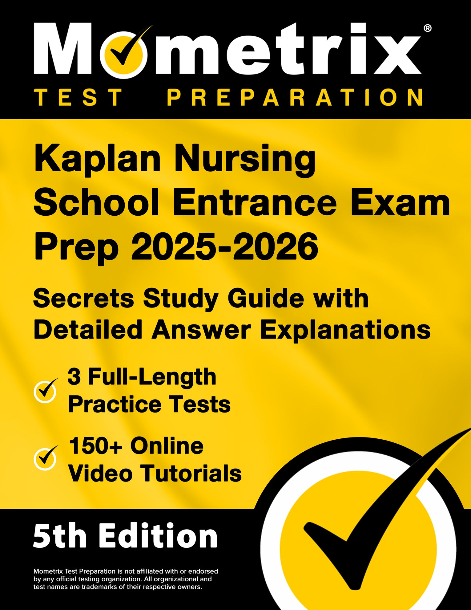 Kaplan Nursing School Entrance Exam Prep 2025-2026 - Secrets Study ...