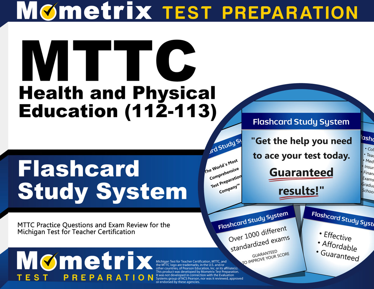 MTTC Health and Physical Education (112-113) Flashcard Study System ...