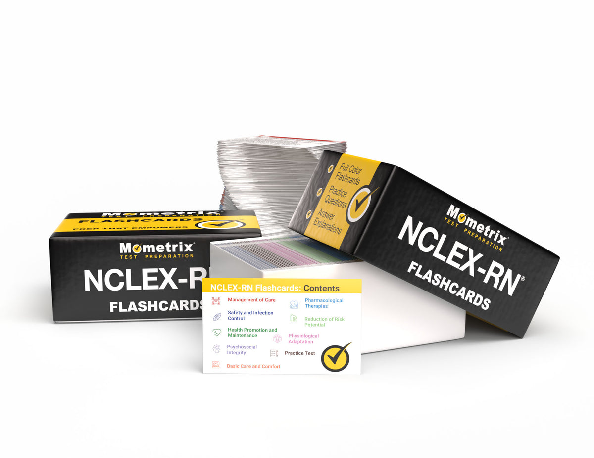 NCLEX RN Examination Study Cards (boxed) – Mometrix Test Preparation