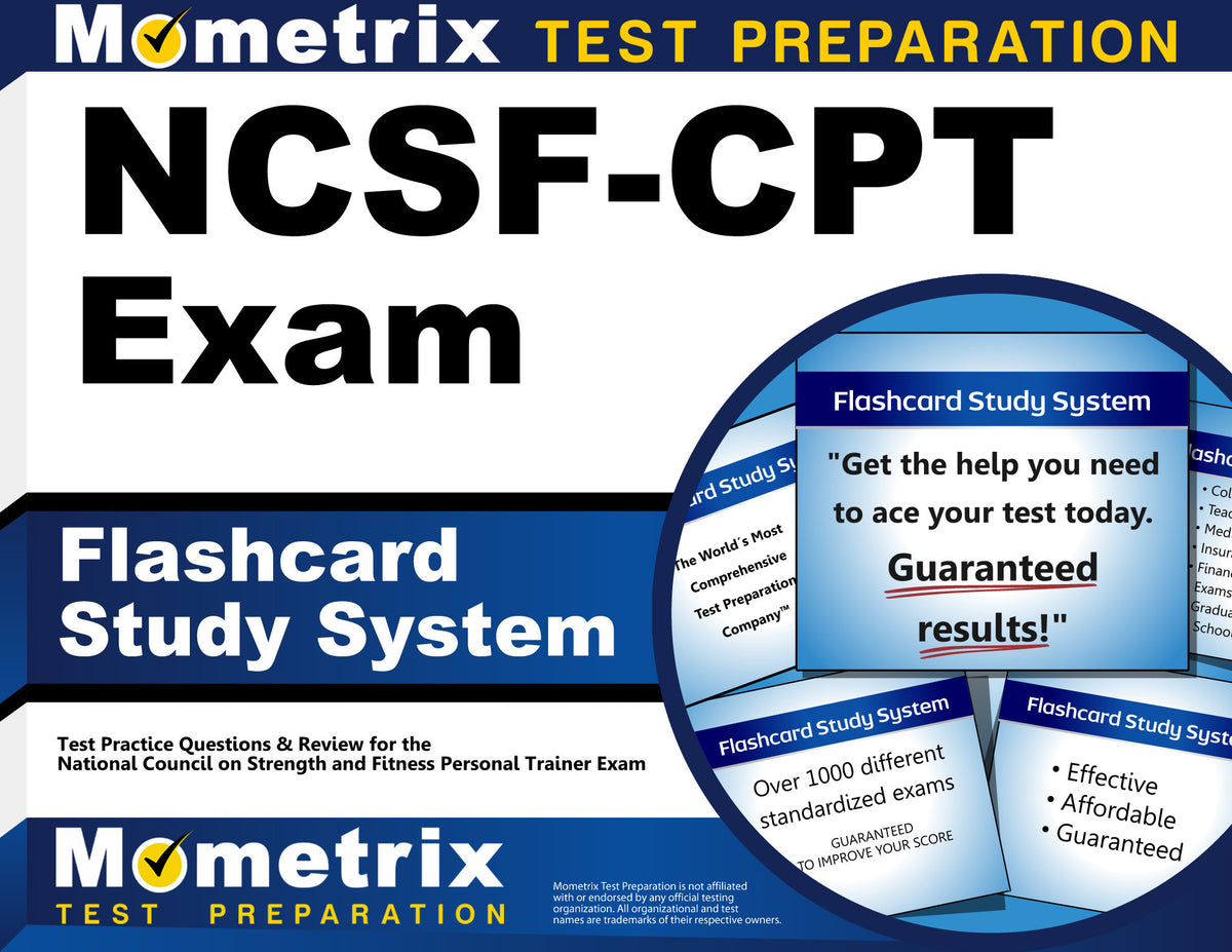 Flashcard Study System for the NCSF-CPT Exam – Mometrix Test Preparation