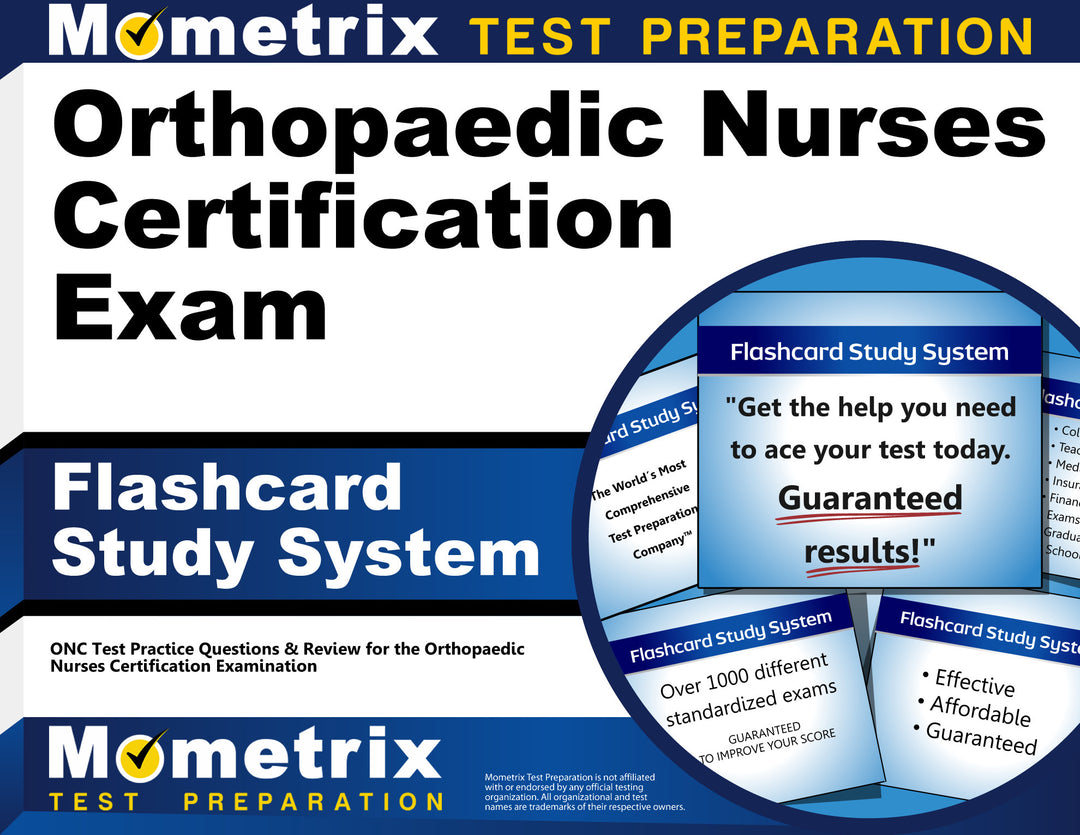Orthopaedic Nurses Certification Exam Flashcard Study System – Mometrix ...