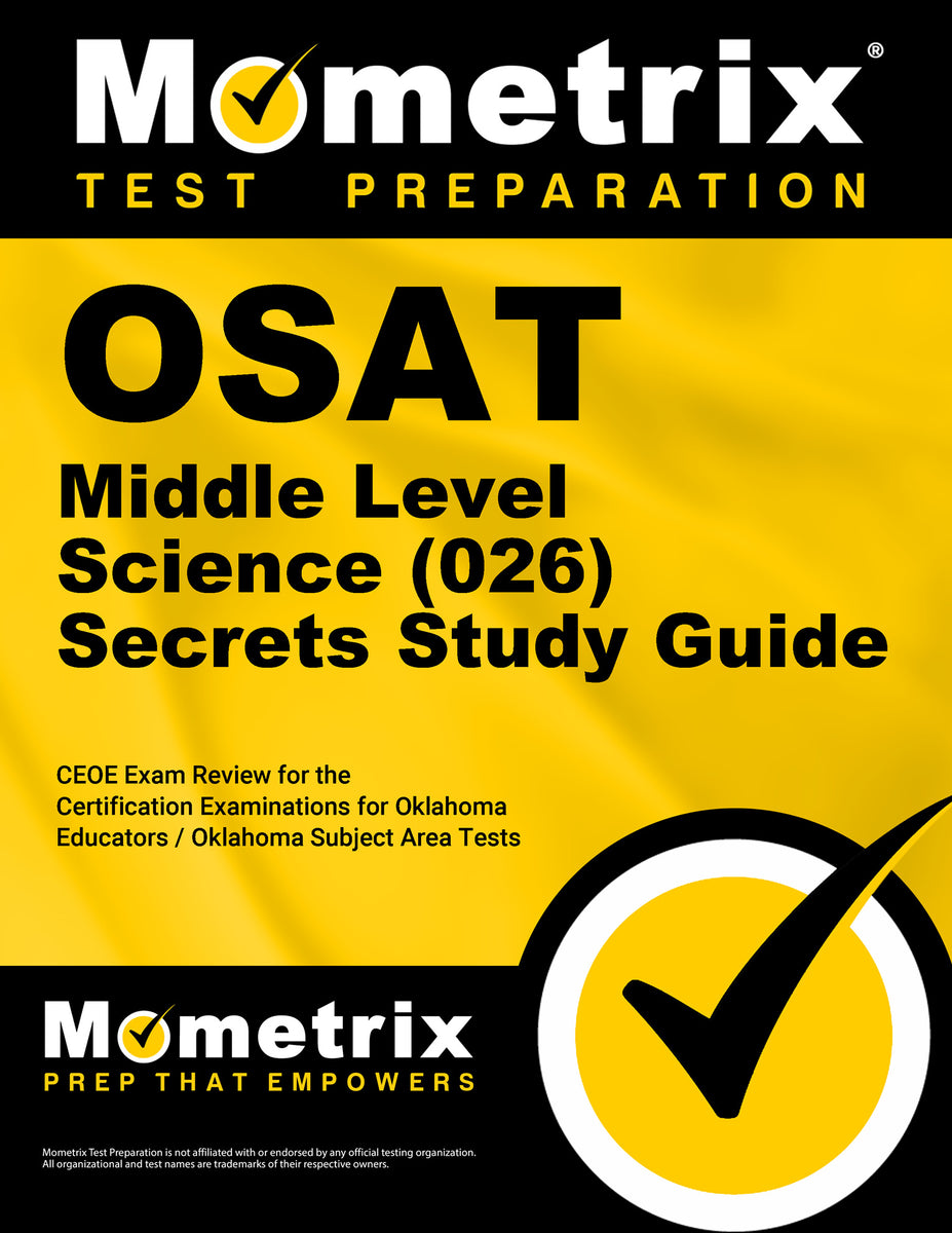 OSAT Middle Level Science (026) Secrets Study Guide – Mometrix Test ...