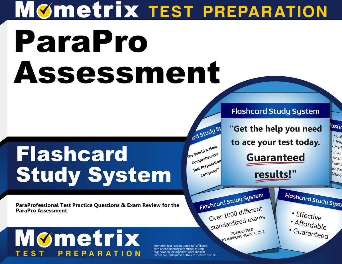ParaPro Assessment Flashcard Study System – Mometrix Test Preparation