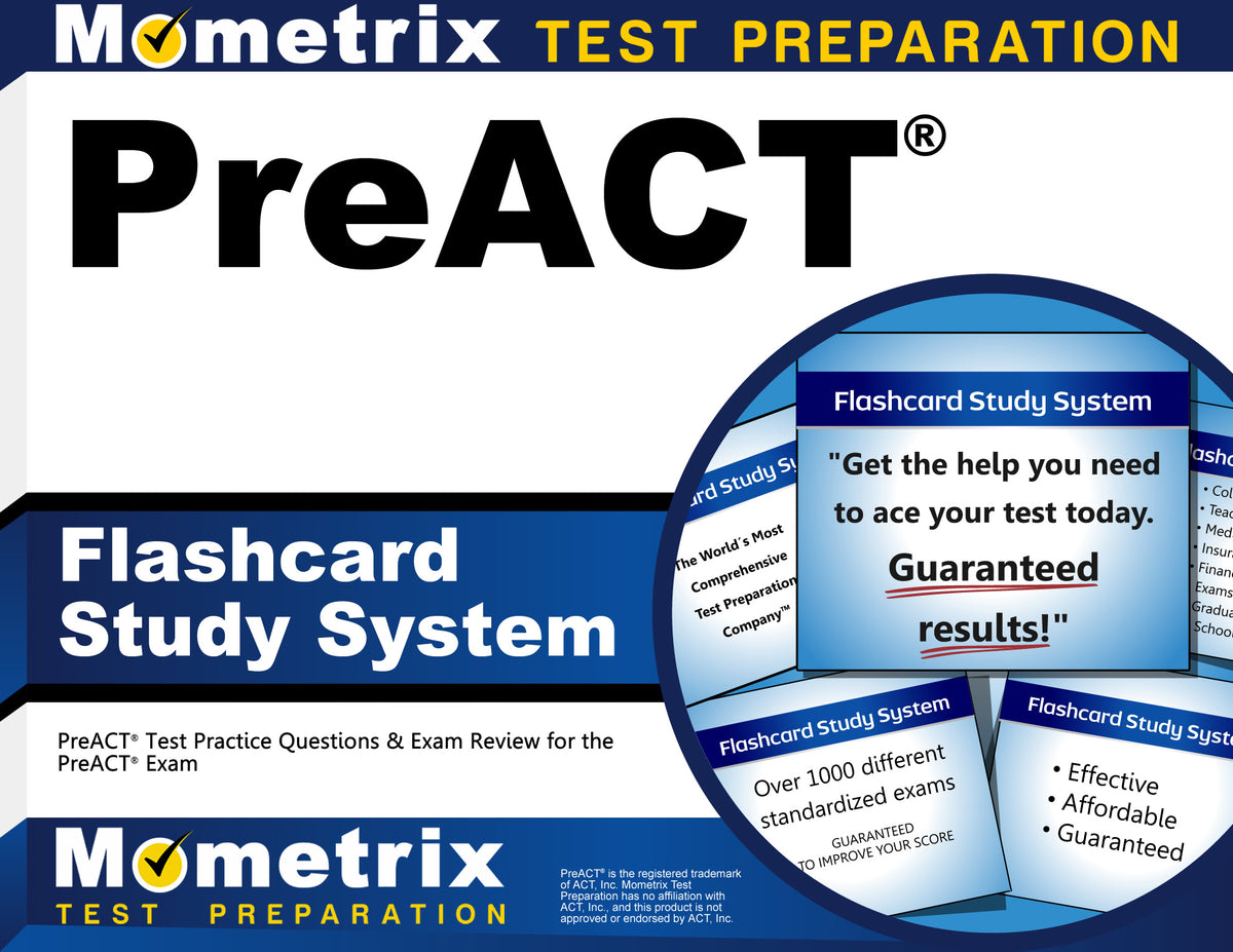 PreACT Flashcard Study System – Mometrix Test Preparation