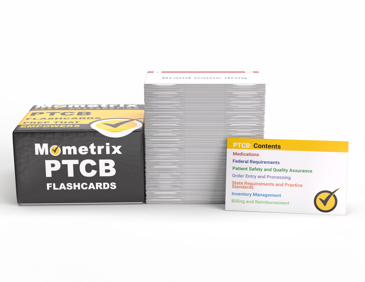 PTCB Exam Prep Study Cards 2025-2026 (boxed) – Mometrix Test Preparation