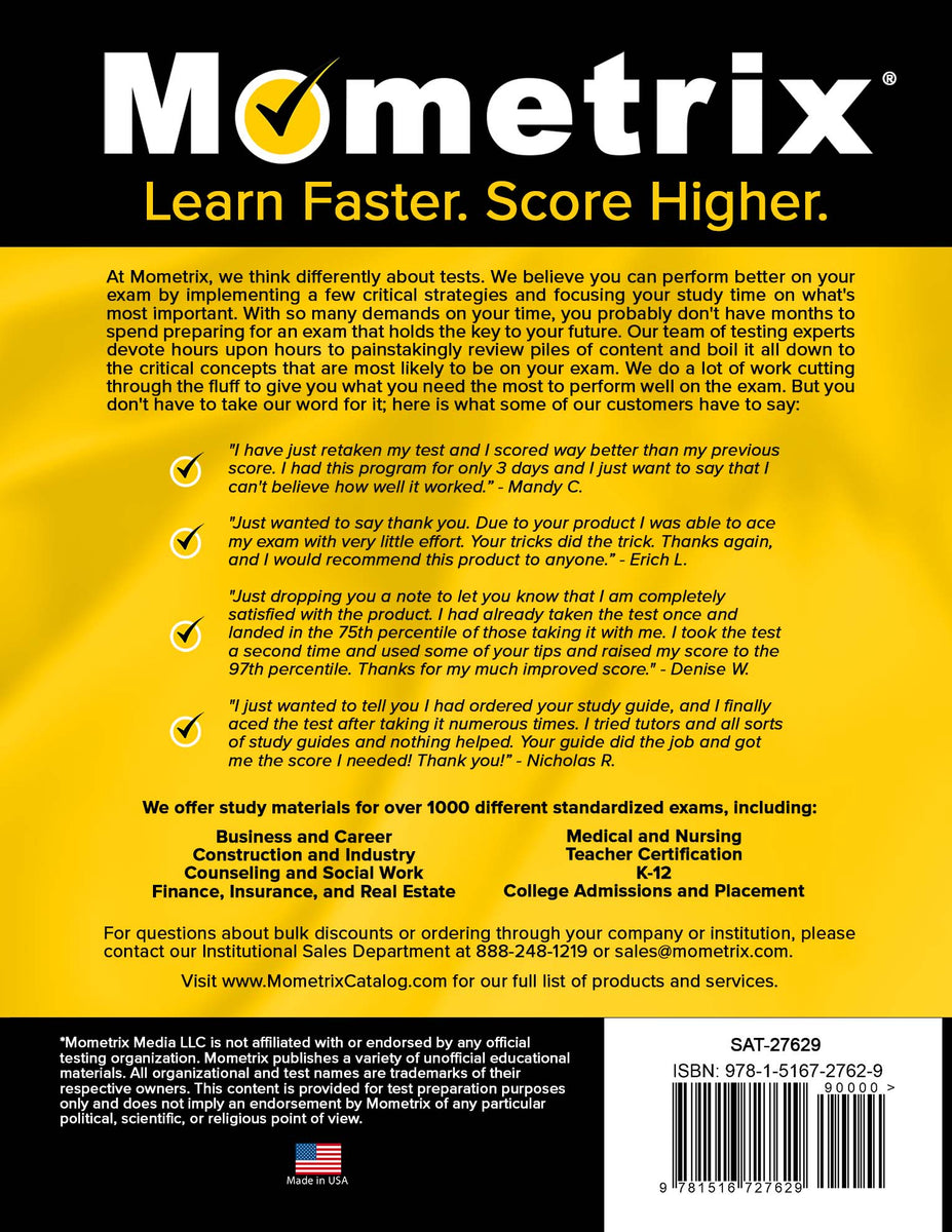 SAT Prep Book 2025-2026 - Digital SAT Study Guide Secrets [10th Edition ...