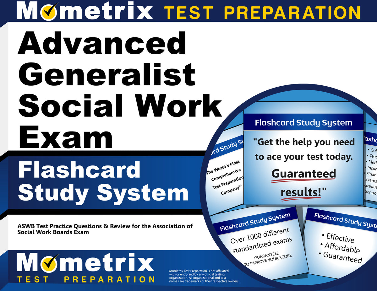Advanced Generalist Social Work Exam Flashcard Study System – Mometrix ...