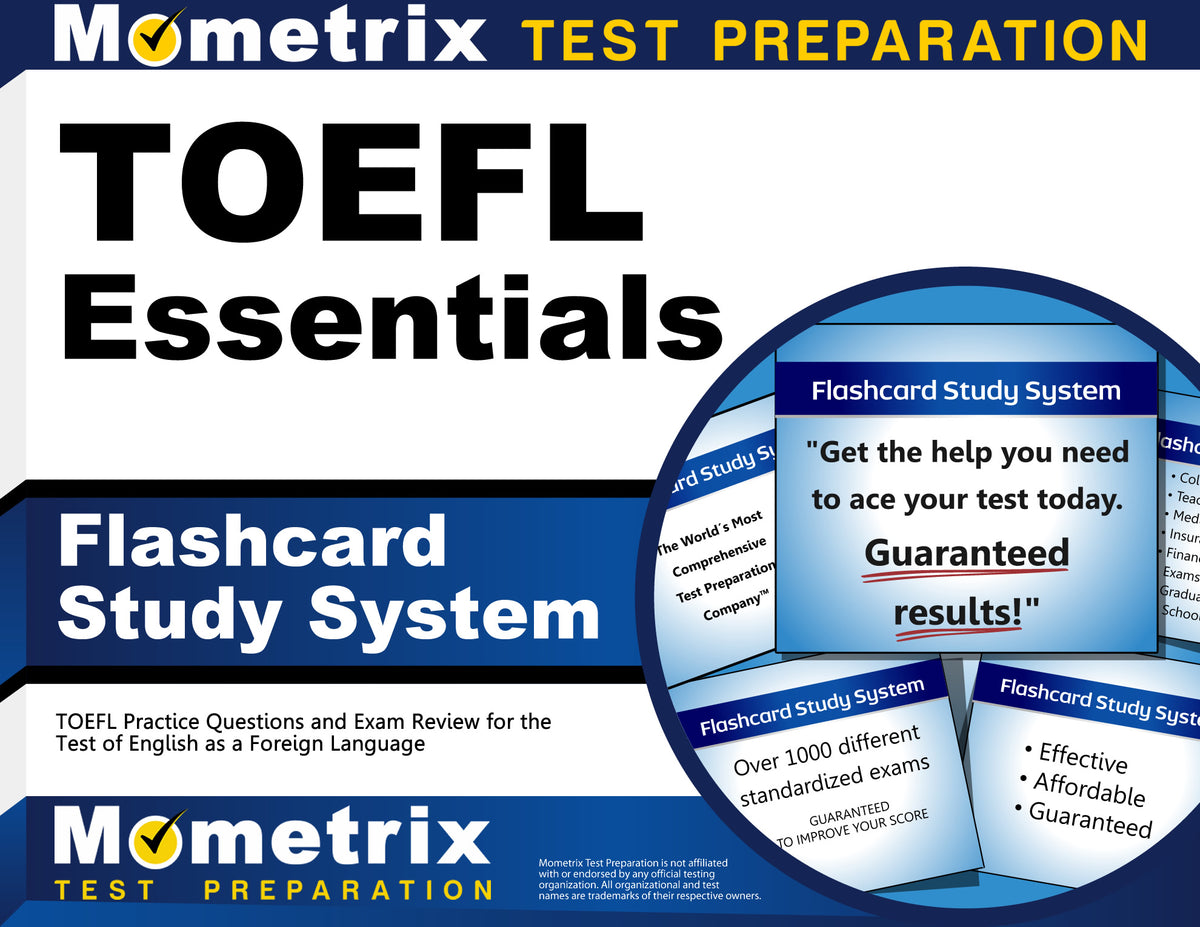 TOEFL Essentials Flashcard Study System – Mometrix Test Preparation