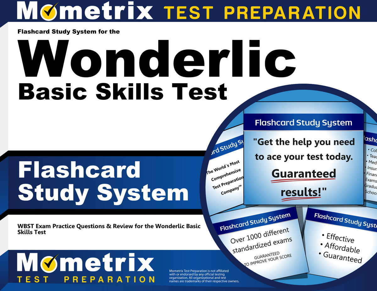 Flashcard Study System for the Wonderlic Basic Skills Test – Mometrix ...