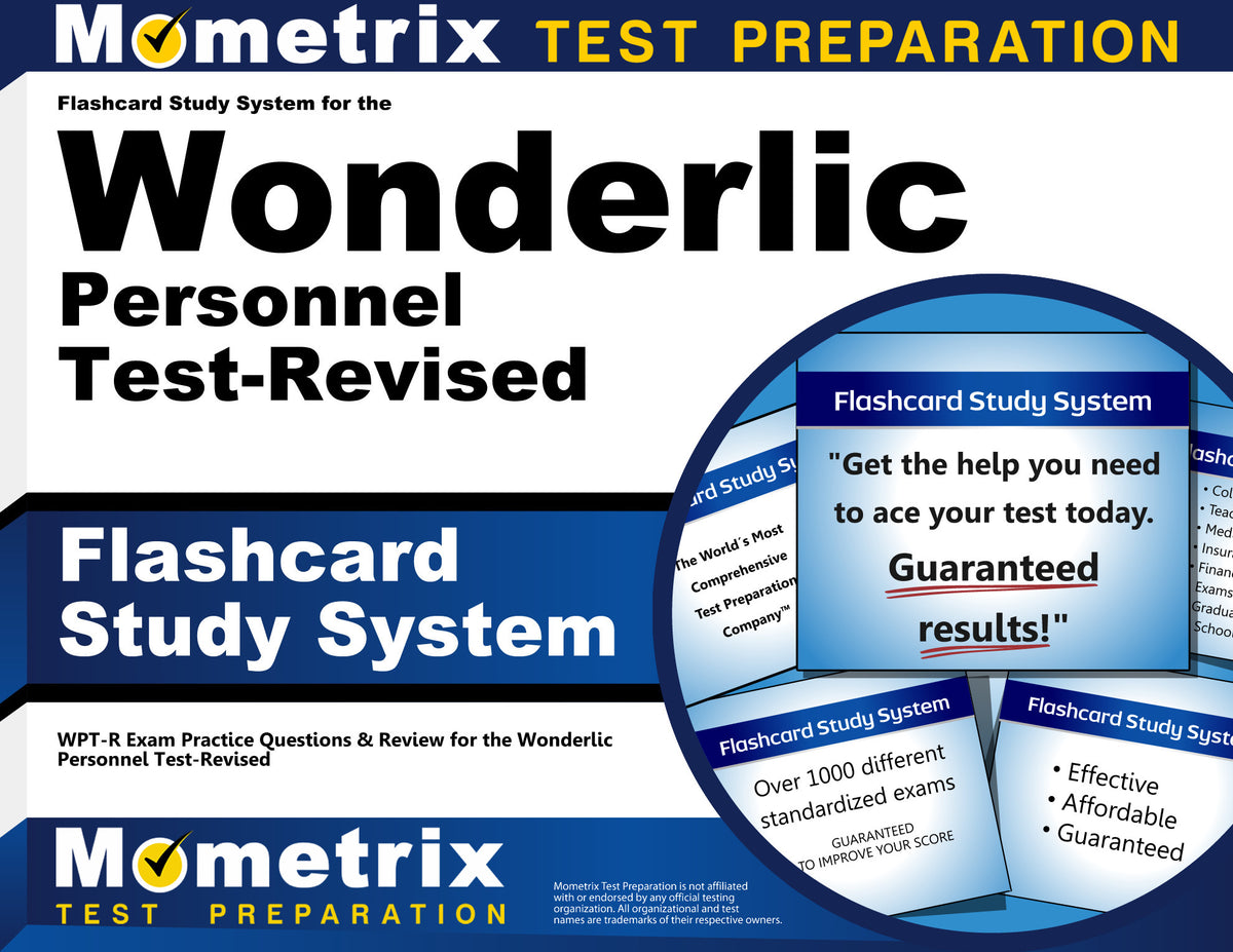 Flashcard Study System for the Wonderlic Personnel Test-Revised ...